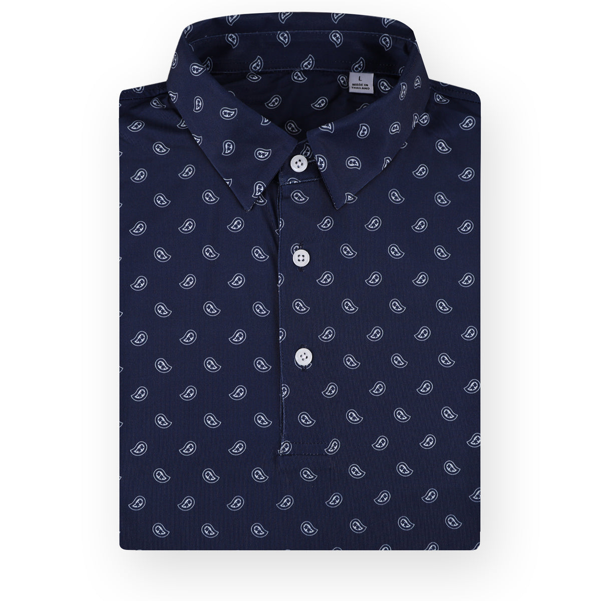 This polo is crafted from breathable Repreve recycled poly sourced by ...