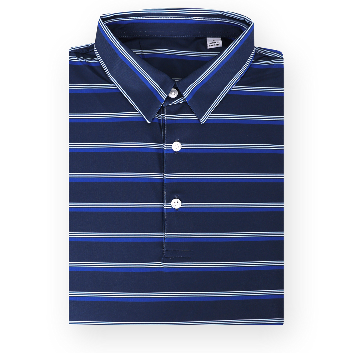 This polo is crafted from breathable Repreve recycled poly sourced by ...