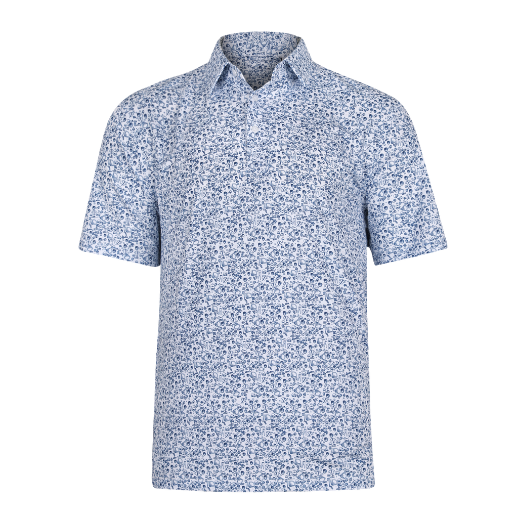 This polo is crafted from breathable Repreve recycled poly sourced by ...