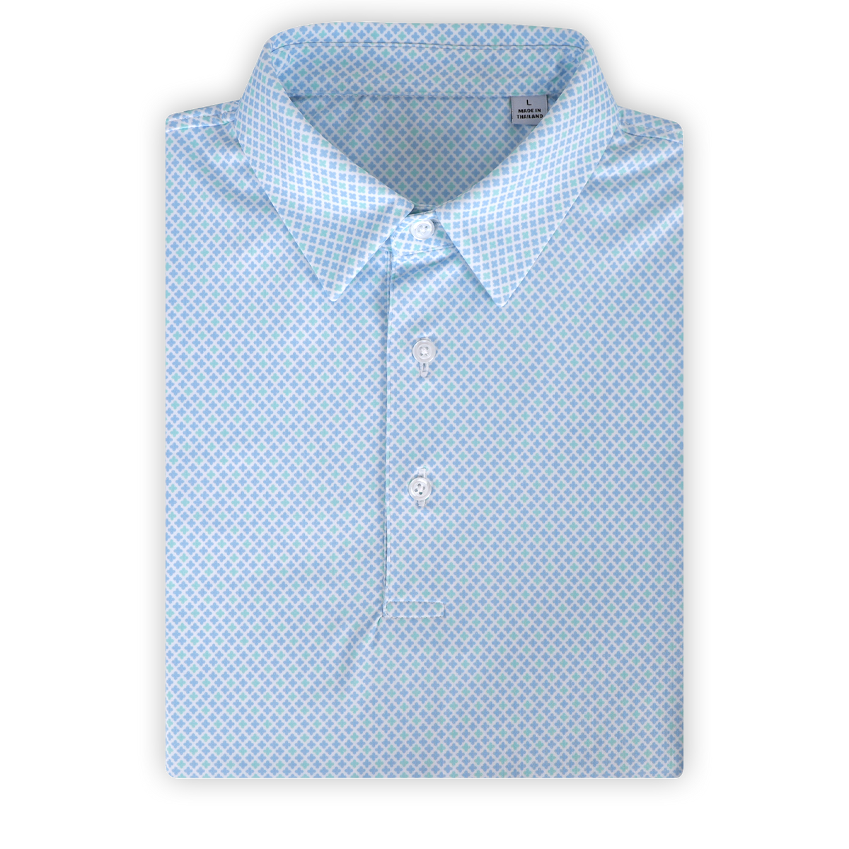 This polo is crafted from breathable Repreve recycled poly sourced by ...