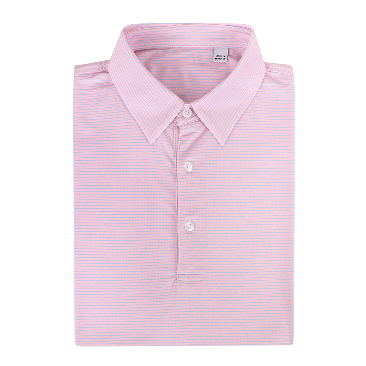 This polo is crafted from breathable Repreve recycled poly sourced by ...