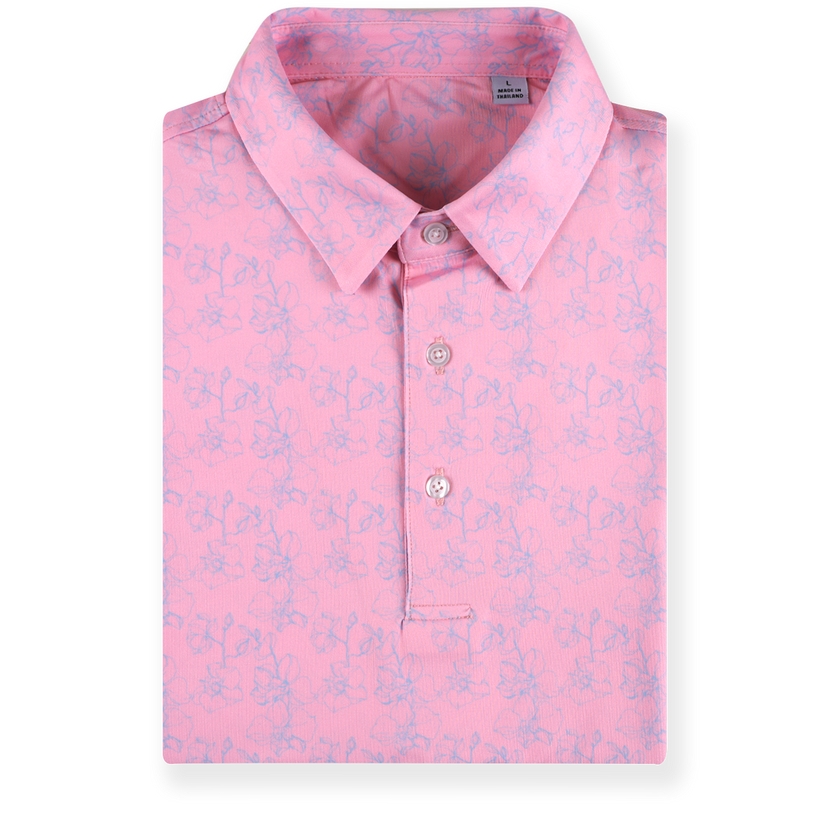 This polo is crafted from breathable Repreve recycled poly sourced by ...
