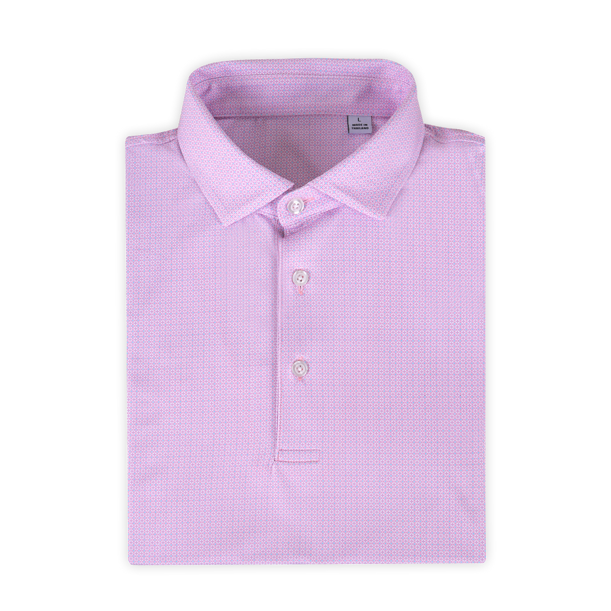 This polo is crafted from breathable Repreve recycled poly sourced by ...