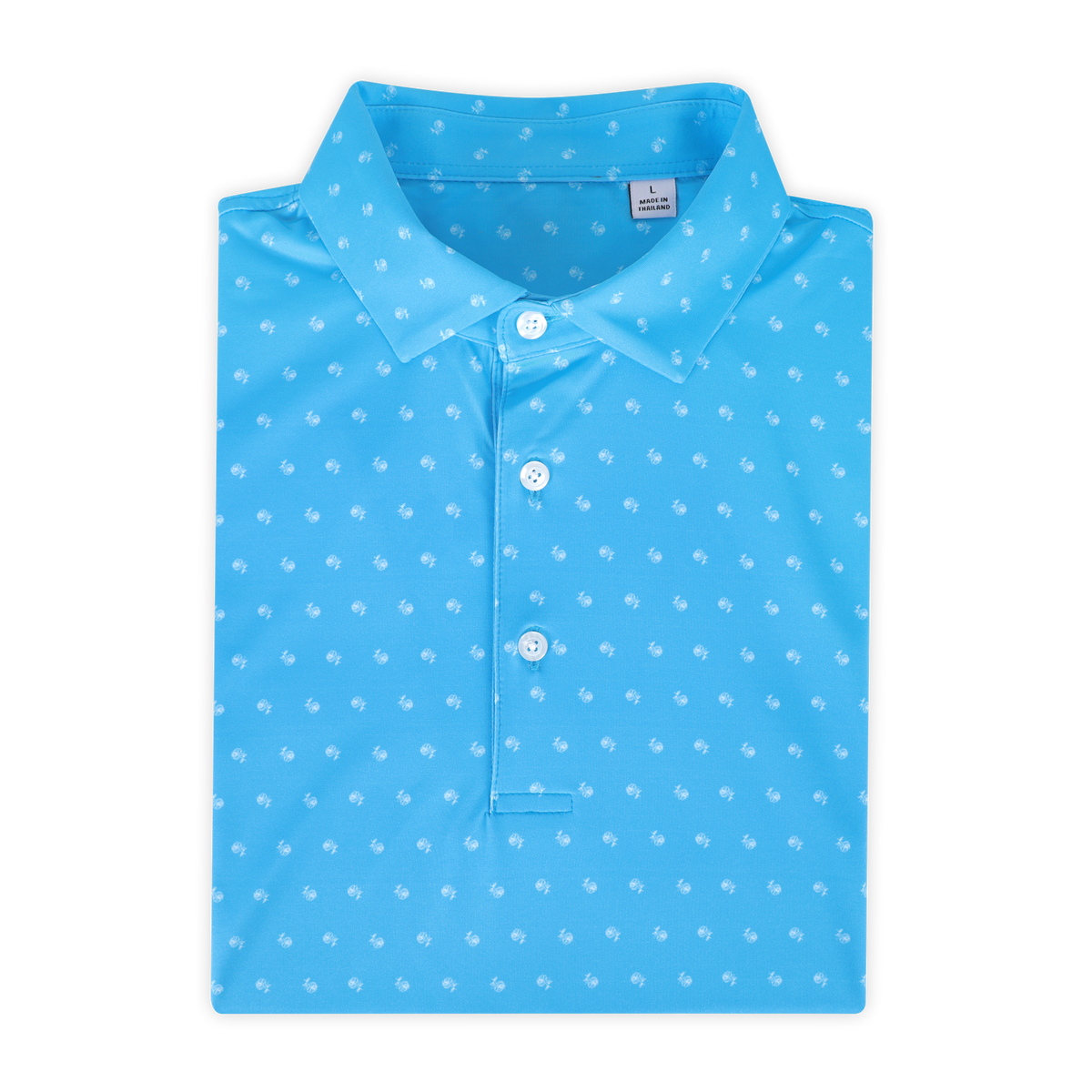 This polo is crafted from breathable Repreve recycled poly sourced by ...