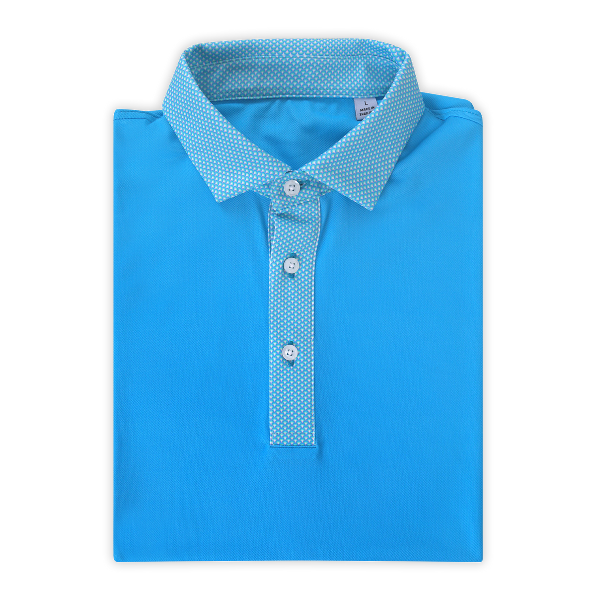 This polo is crafted from breathable Repreve recycled poly sourced by ...