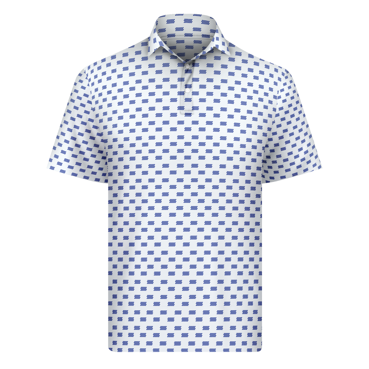 This polo is crafted from breathable Repreve recycled poly sourced by ...