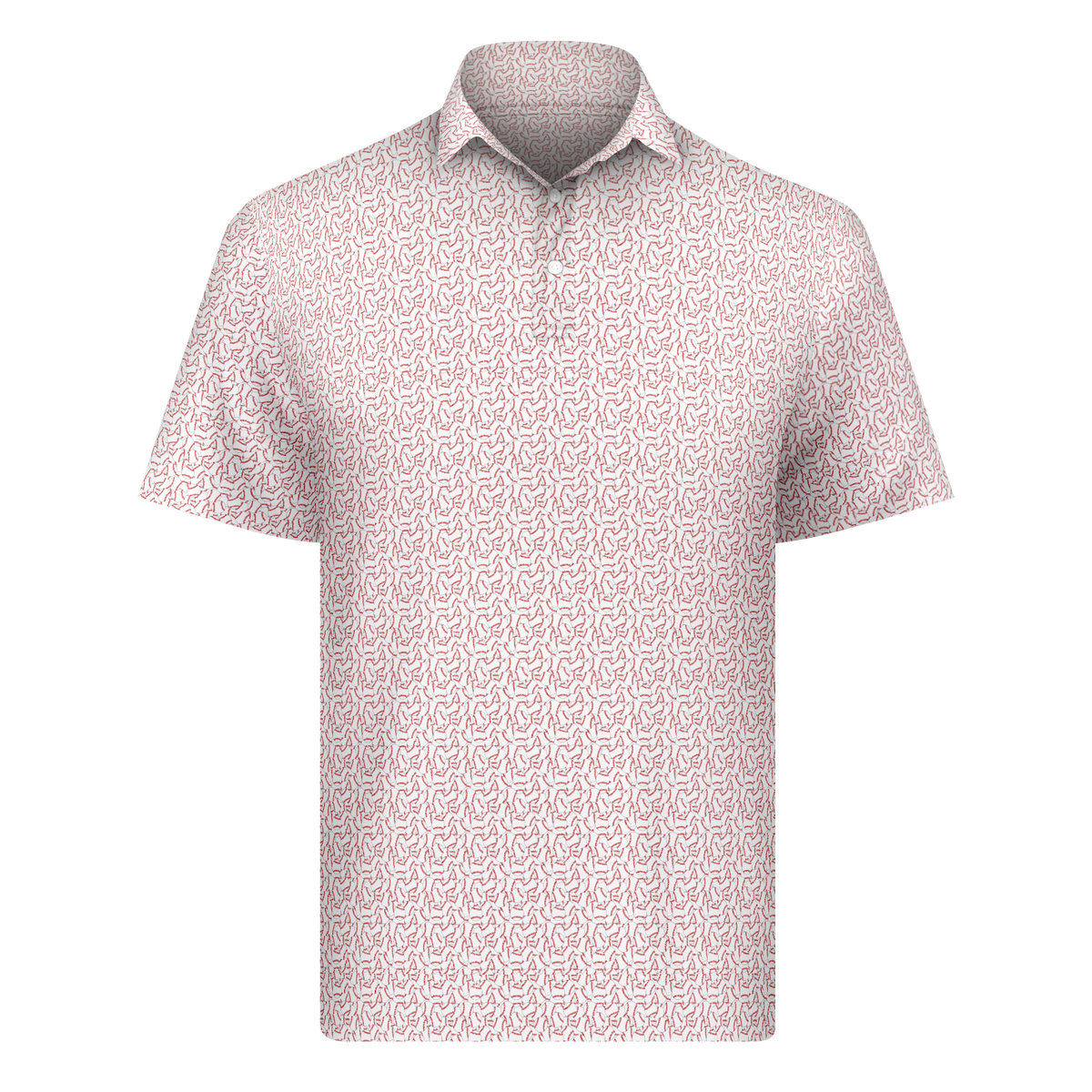 This polo is crafted from breathable Repreve recycled poly sourced by ...
