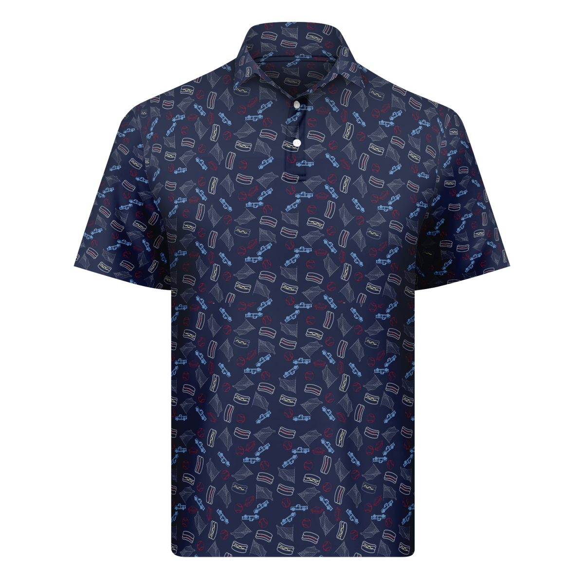This polo is crafted from breathable Repreve recycled poly sourced by ...